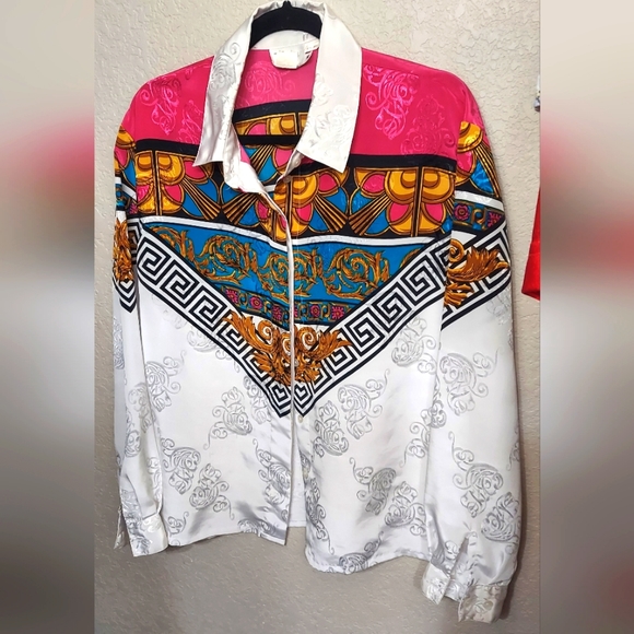 TanJay | Tops | Vintage Tan Jay 98s Long Sleeve Button Down Womens Size ...